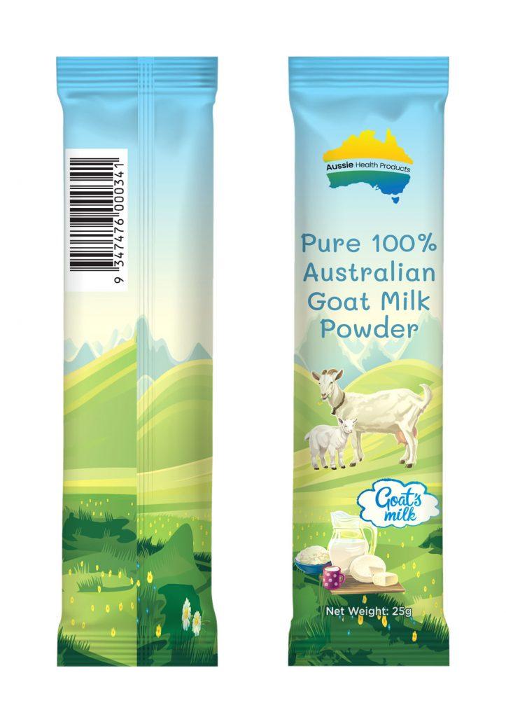 PURE 100% AUSTRALIAN GOAT MILK POWDER 750g (25gX30sachets) - CM8